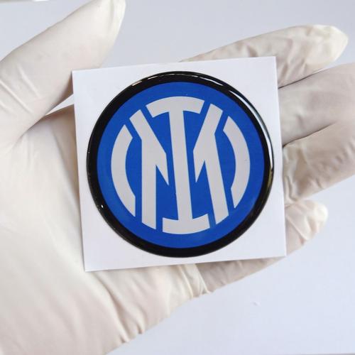 Jual Sticker timbul logo Inter Milan emblem lentur stiker motor mobil ...