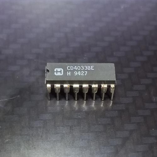 Jual IC CD4033BE Decade Counter with 7 Segment driver (Common Cathode ...