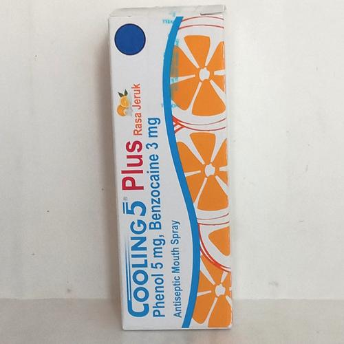 Jual COOLING 5 PLUS RASA JERUK ANTISEPTIC MOUTH SPRAY 15ML - Jakarta ...