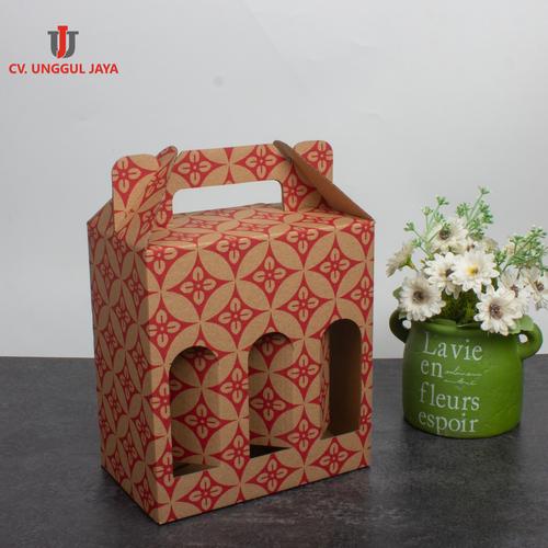 Jual Kardus Botol 250ml x 6 Box Botol Batik Dus Jinjing Isi 6 Botol 250 ...
