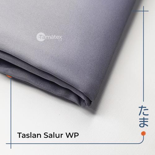 Jual KAIN TASLAN SALUR WATERPROOF POLYESTER MICRO LEM BENING TASLAN ...