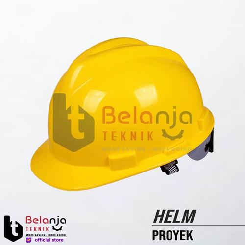 Jual MSK Helm Proyek Safety Helm SNI Kuning Helm Proyek Tukang Safety ...