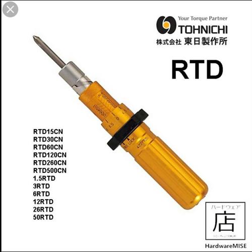 Jual Obeng Torsi RTD30CN (4-30 cNm) TOHNICHI Torque Screwdriver ...