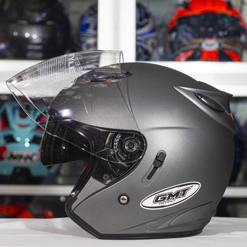 Jual Helm Half Face GMT Original Double Visor Helem Motor SNI Murah ...