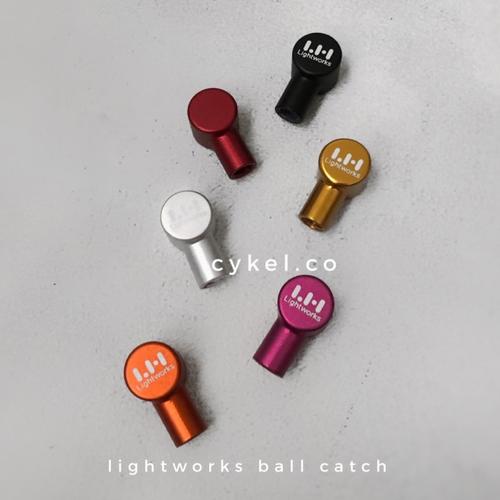 Jual lightworks stem catcher knob ball catcher 4g CNC ball catch ...