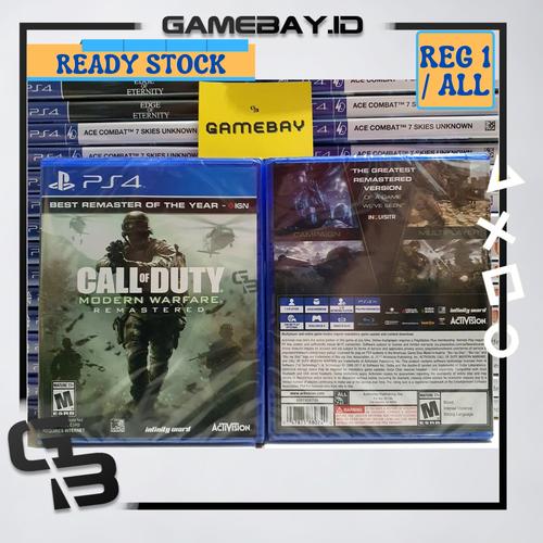 Jual PS4 Call Of Duty Modern Warfare Remastered / COD MW - Region 2 ...