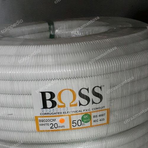 Jual BOSS PVC B9020CM Corrugated Conduit 20mm - B9020CM - Jakarta ...