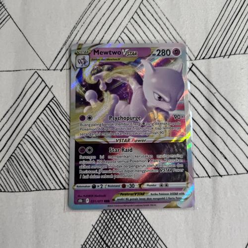 Jual Pokemon GO TCG Indonesia S10B Mewtwo V STAR - Jakarta Barat ...