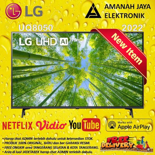 Promo LG SMART TV 55 inch UHD 4K 55UQ8050PSB | 55UQ8050 UQ8050 55UQ80 ...