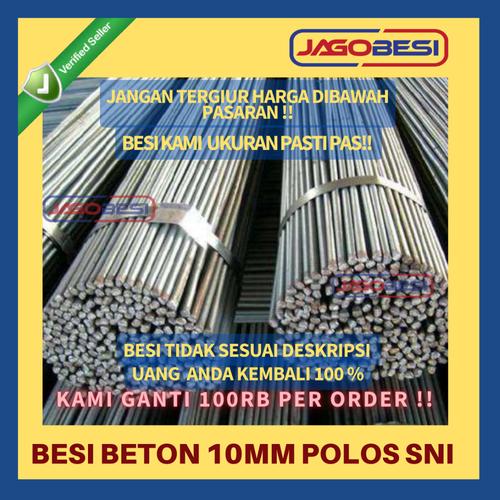 Jual BESI BETON / BESI BEHEL POLOS 10 MM SNI - Kab. Bekasi - Jago Besi ...