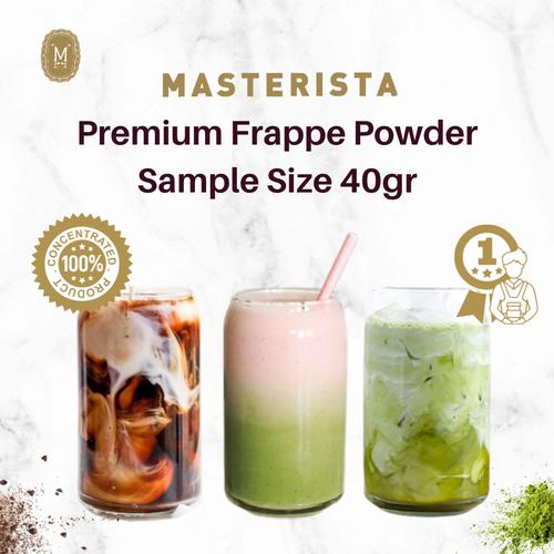 Jual Bubuk Minuman Masterista Sample Size 40 gr - Gourmet Frappe Powder ...