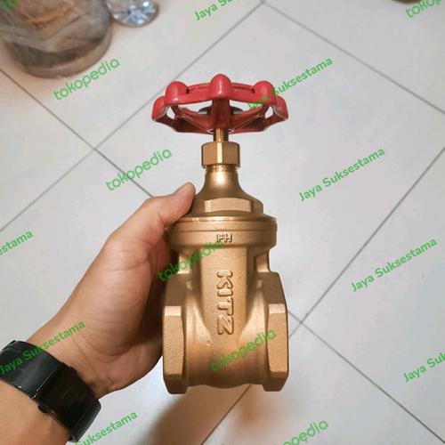 Jual Gate Valve Kuningan 3/4" inch merk Kitz - Jakarta Barat - JAYA ...