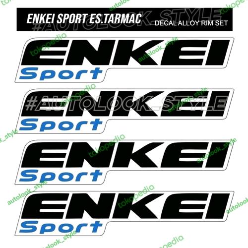 Jual enkei es tarmac decal velg stiker enkei sport sticker Rally Look ...