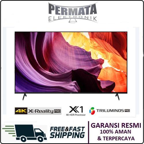 Promo SONY Bravia KD-55X80K 55 Inch 4K UHD Smart Google Android LED TV ...