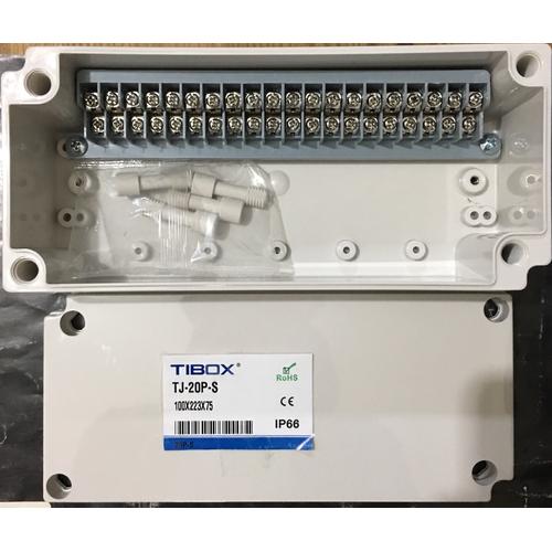 Jual Enclosed Terminal Blok TIBOX TJ-20P-S W100xH223xD75mm - Jakarta ...
