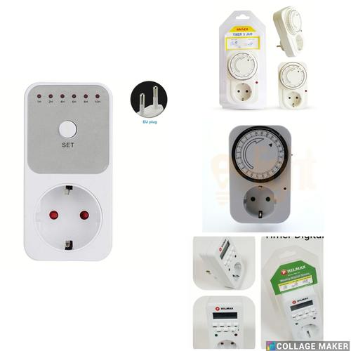 Jual Stop Kontak Timer Digital Colokan Timer Woo - TIMER WOO - Jakarta ...