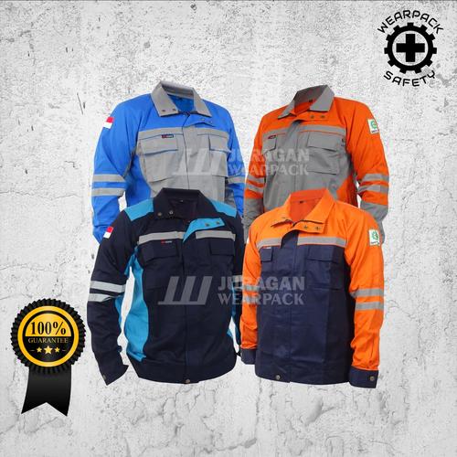 Promo Wearpack Safety Merk Juragan Wearpack Model Semi Jaket - Navy ...