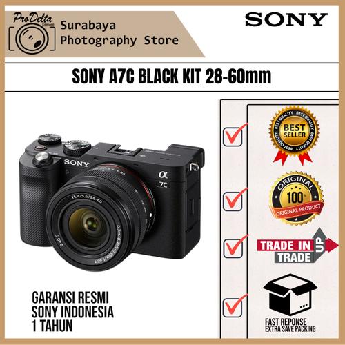 Jual Sony A7C Kit 26-80MM Mirrorless Camera Alpha A7 C A7C Kit Resmi ...