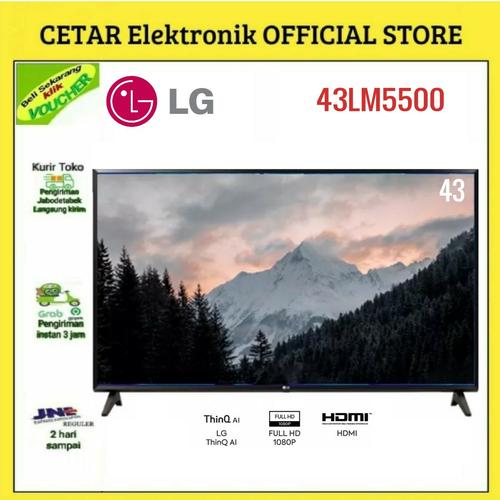 Jual LG LED 43 inch 43LM550PTA FHD New 2019 - TANPA PENGAMAN - Jakarta ...