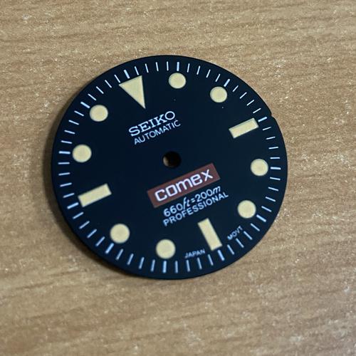 Jual Dial seiko mod comex patina 28.5mm for nh35 nh35 7s26 4r36 skx ...