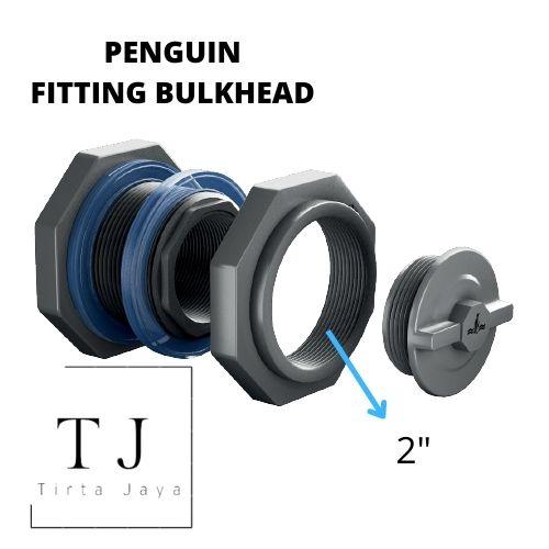 Jual PENGUIN FITTING BULKHEAD 2" Mur Tandon Air Mur Toren Air ASLI ...