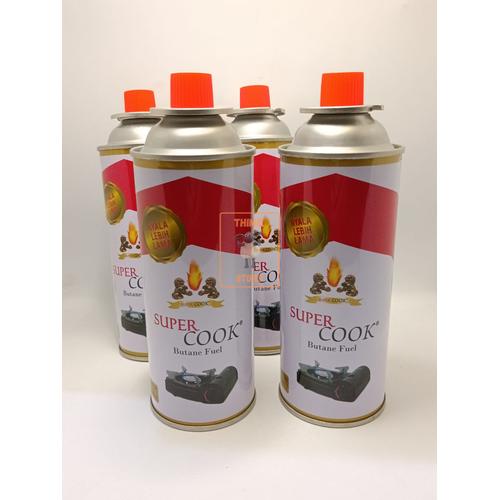 Jual Kaleng Gas Kompor BARU Supercook Tabung Gas Portable Butane 235 ...