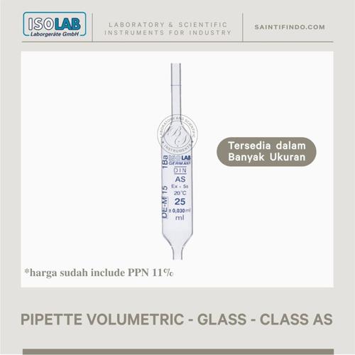 Jual ISOLAB PIPETTES GLASS VOLUMETRIC - BLUE SCALE - CLASS AS - 4 ml ...