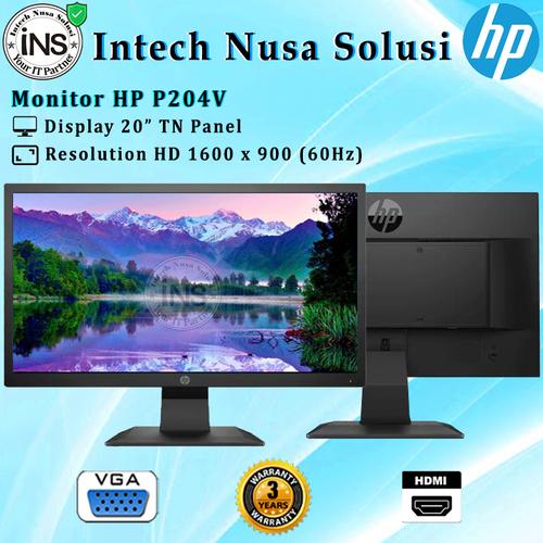 Jual HP LED P204v 19.5-inch Monitor HP Indonesia - Jakarta Pusat ...