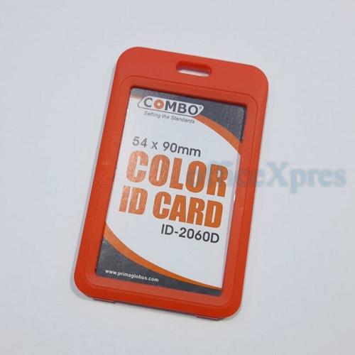 Jual Card Holder / Gantungan Kartu Casing ID Card / Name Tag Colour ...