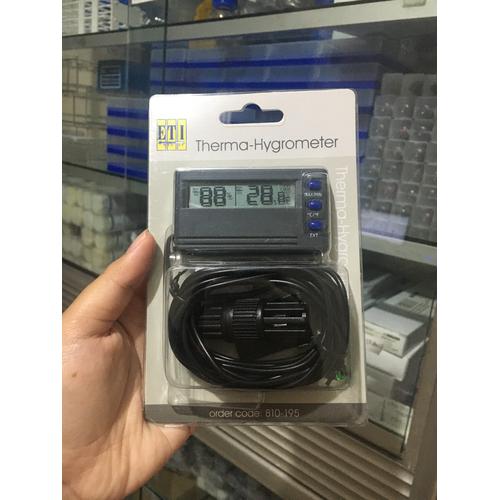 Jual Temperature & Humidity Monitor Thermohygrometer External Sensor ...
