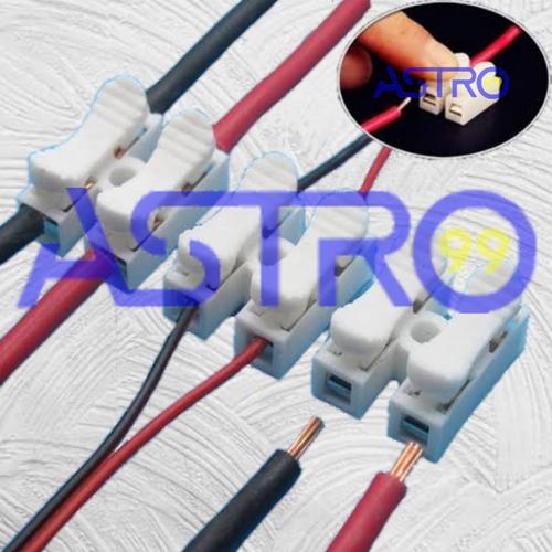 Jual Terminal Jepit Kabel Listrik Sambungan Kabel Quick Connector 2 ...