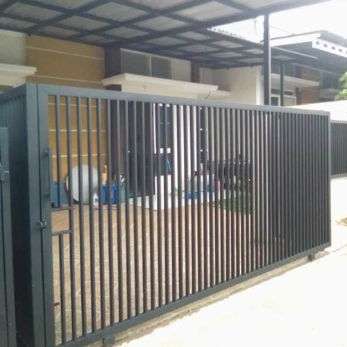 Jual Pagar Besi Minimalis Rumah / Kantor / Ruko - Kota Tangerang ...