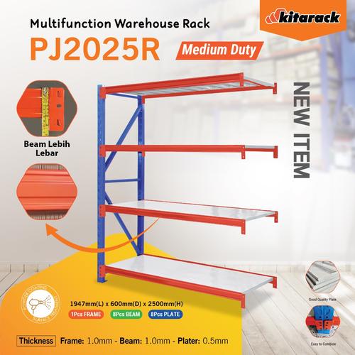 Jual Rack Gudang Light Duty 4 Susun 2 Meter Rak Warehouse JOINTER ...