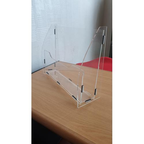 Jual AKRILIK TEMPAT BROSUR A4 BROCHURE HOLDER A4 FANCY LANDSCAPE 2MM ...