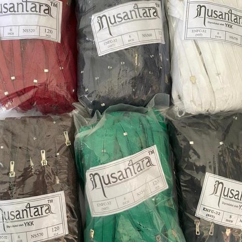 Jual Resleting Nusantara by Ykk Original 5,6,7 inch - Hitam, 5" (12 cm ...