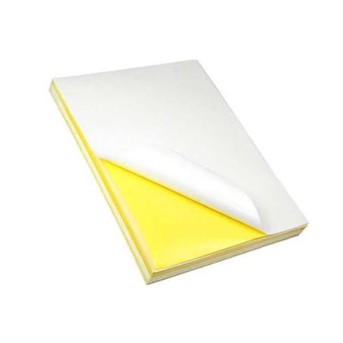 Jual Kertas Stiker Sticker HVS Lintec A4 Doft Doff Putih Polos High ...