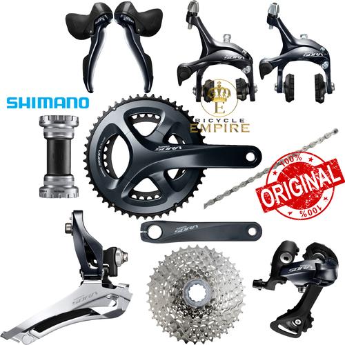 Jual Groupset Shimano Sora R3000 Rim Brake 2 x 9 Speed GS Grupset Road ...