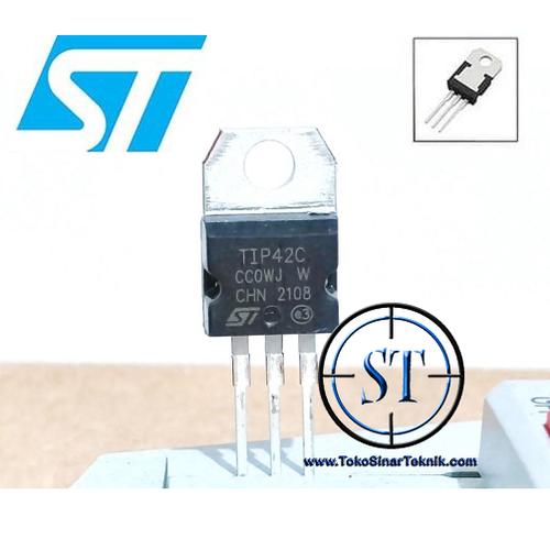 Jual TIP42 TIP42C Transistor TO-220 TIP 42 42C ST Genuine ASLI - Kota ...