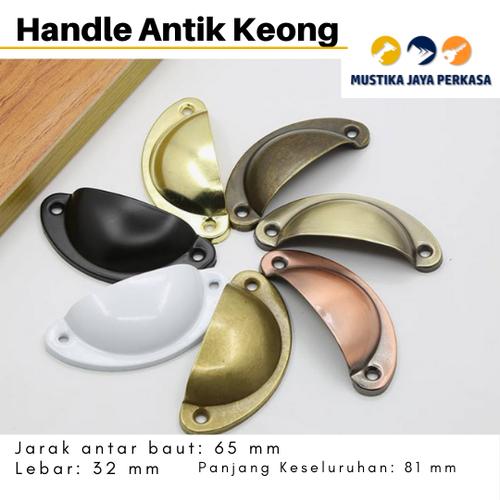Jual Handle Laci Antik Model Keong Tarikan Lemari Unik Coak Kerang ...