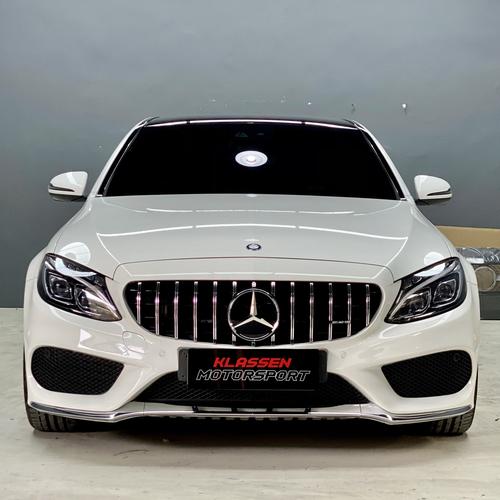 Jual GTR Panamericana Grill Chrome w/ Mirror Logo Mercy W205 C Class ...