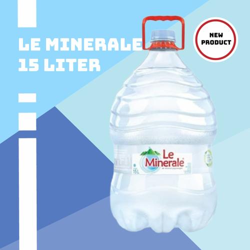 Jual Air Minum Mineral Le Minerale Galon 15 Liter [via instant /sam day ...