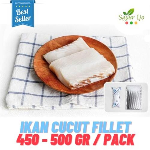 Promo Ikan Cucut Fillet 450 - 500 Gram Fresh Frozen Daging Seafood ...