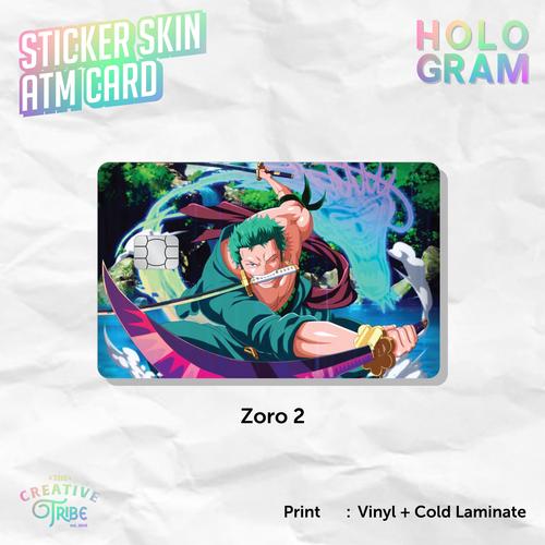 Jual Zoro 2 - Sticker Skin Card HOLOGRAM One Piece Stiker Kartu - Zoro ...