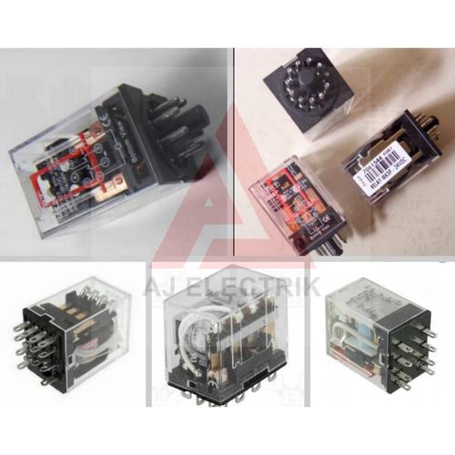 Jual Fort Miniature Relay MY4 dan MY4N Indikator 14Pin / Mini Relay ...