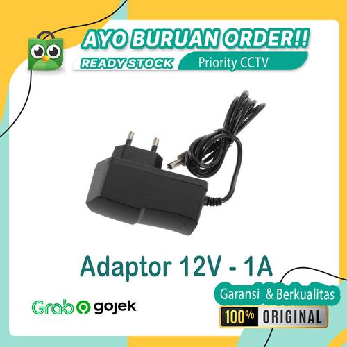 Jual Adaptor for CCTV 12V-1A Stable Volt - Hitam - 1 tahun - Jakarta ...
