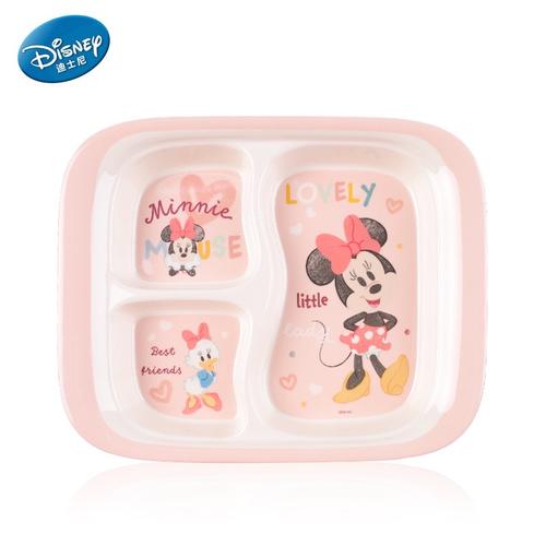 Jual Piring Makan Anak Sekat Motif Mickey Minnie Mermaid Snow White ...