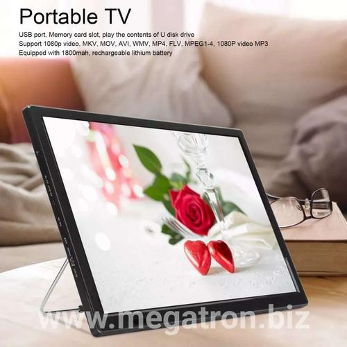 Jual Portable TV LED 15 inch (Analog & DVB-T2) - ada HDMI / RCA / USB ...