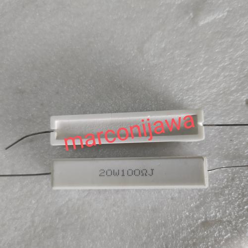 Jual Resistor 20wat 100 ohm putih - Jakarta Barat - marconi jawa ...