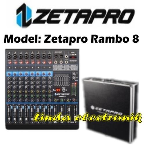 Jual mixer zetapro rambo 8 ZETAPRO RAMBO 8 FREE KOPER GARANSI RESMI - Jakarta Barat - Linda ...