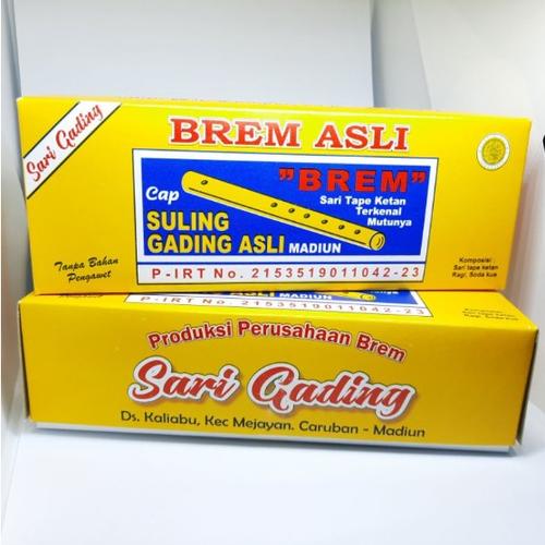 Jual BREM MADIUN CAP SULING GADING ISI 5 BATANG ASLI ORIGINAL - Kota ...